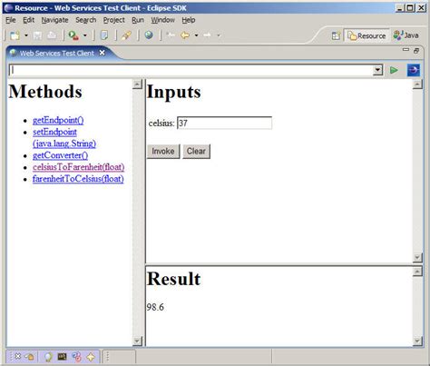 Creating Bottom Up Web Service