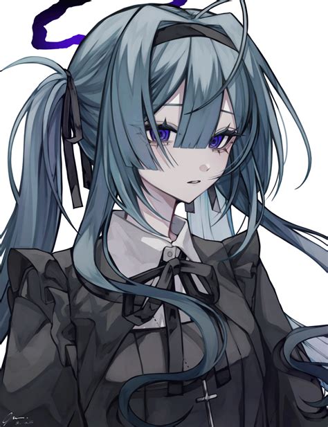 Safebooru 1girl 402 O0 Xxx Absurdres Ahoge Black Dress Black