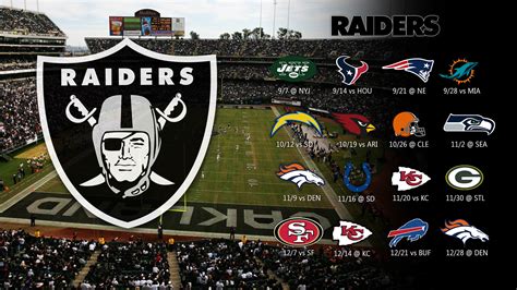 Raiders Wallpaper Schedule Wallpapers Las Vegas Raiders Raiders Com