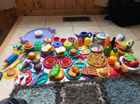 Did anyone else have a kitchen and food set like this and they would ...