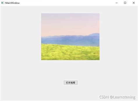 Pyqtcv实现视频播放pyqt Cv Csdn博客