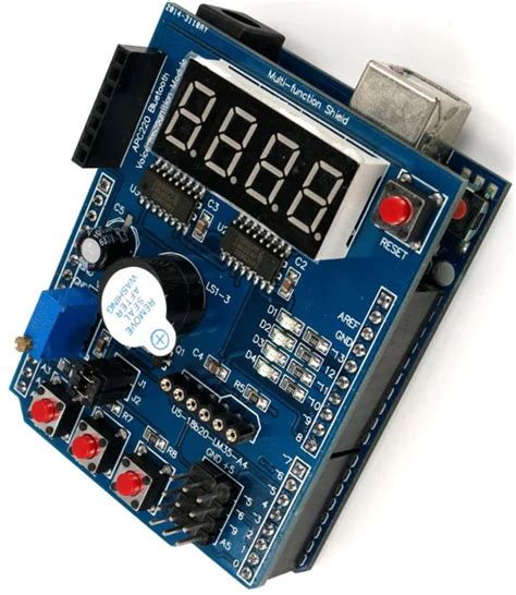 Multifunction Shield For Arduino Uno Leonardo Aerokart India