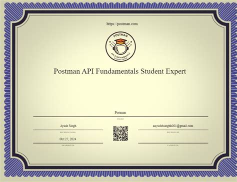 Ayush Singh On Linkedin Postman Api Certification Techjourney