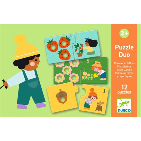 Puzzle Duo Habitat Djeco