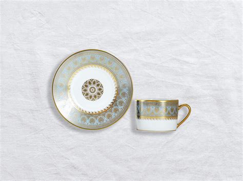 Tea Cup And Saucer Elysee Bernardaud Porcelain