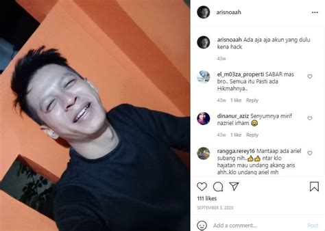 8 Potret Aris Munandar Tiktoker Yang Disebut Mirip Ariel Noah Dan Shah