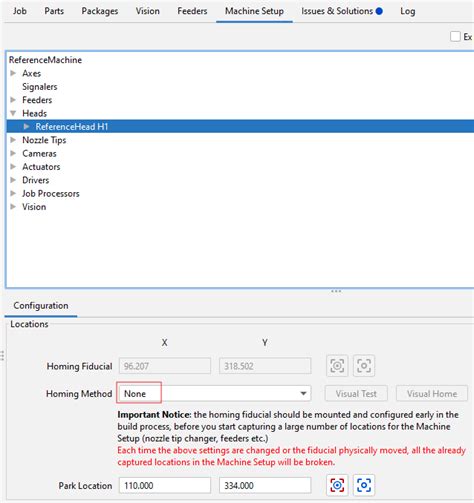 pandaplacer a1 configuration visual homing pandaplacer docs