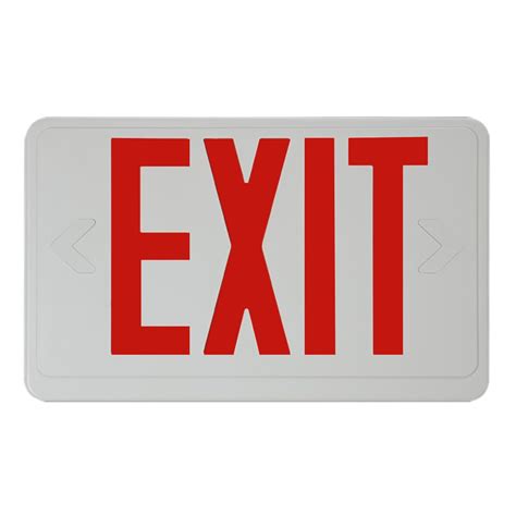 Emergency Lamp Electric Exit Sign With Battery Bac Vicedeal