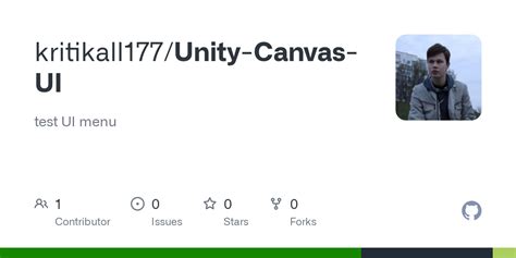 Github Kritikall177unity Canvas Ui Test Ui Menu