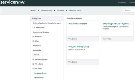 vrealize automation servicenow itsm plugin update vmware cloud management