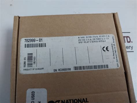 National Instruments Ni 9482 Relay Output Module 70°c Aeliya Marine