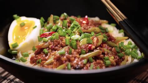 Spicy Bean Paste Noodle Share Food Singapore
