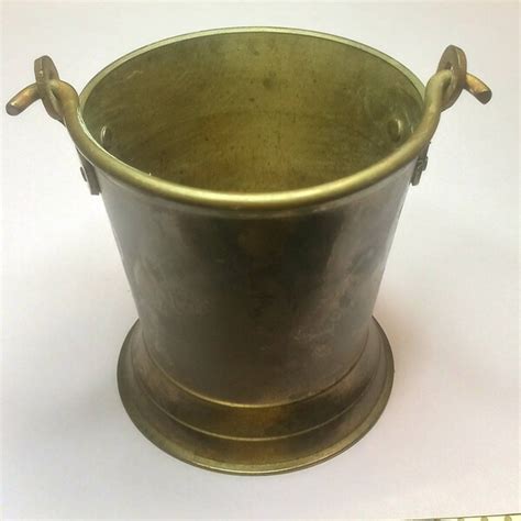 Brass Bucket Etsy