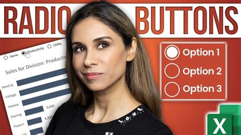 how to use excel radio buttons xelplus leila gharani