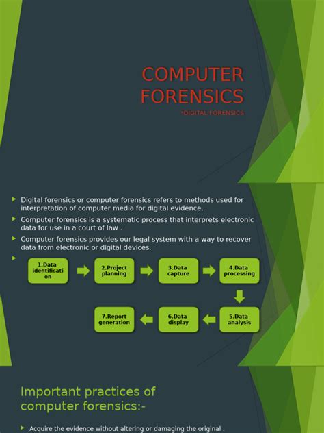 Computer Forensics Pdf
