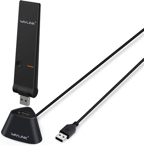 Amazon Com Usb Wireless Adapter Wavlink Mbps Dual Band Usb Wi Fi Network Adapter With