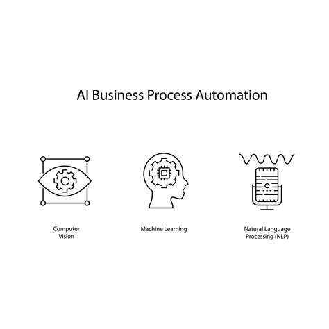Ai Business Automation Vector Icons Streamline Your Operations 41327200 Vector Art At Vecteezy