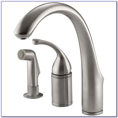Single Handle Kitchen Faucet With Separate Sprayer Faucet Home
