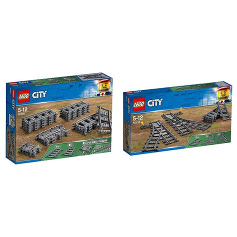 LEGO City 2er Set: 60205 Schienen + 60238 Weichen Конструктор Лего Сити ...