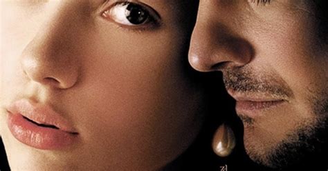 진주 귀걸이를 한 소녀 포스터 스칼렛 요한슨 고혹미 압권