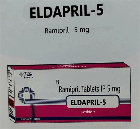 Eldapril 5mg Tablets Strip Of 10 At ₹ 110strip In Nagpur Id