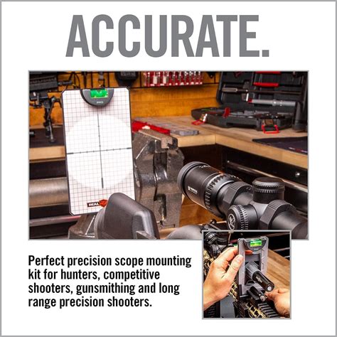 Real Avid Scope Leveling Kit Complete Rifle Scope Mounting Alignment System Buy Now With