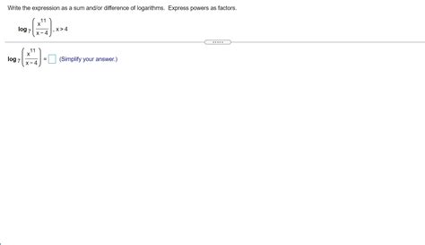 Solved Write The Expression As A Sum And Or Difference Of Chegg Com