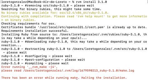 error actualización versión de ruby macos · issue 28 · iic2143 setup