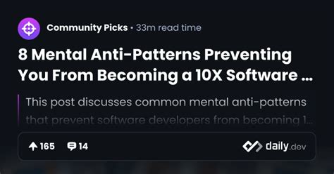 Rasim Aghayev On Linkedin 8 Mental Anti Patterns Preventing You From