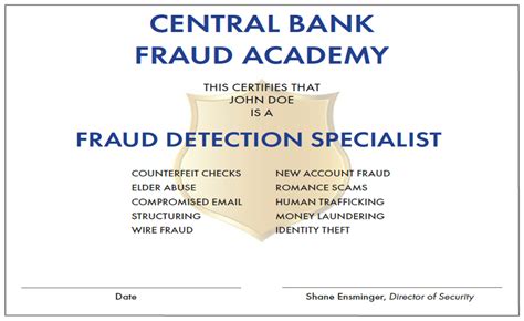 Fraud Detection Specialists Fraud Security Central Bank
