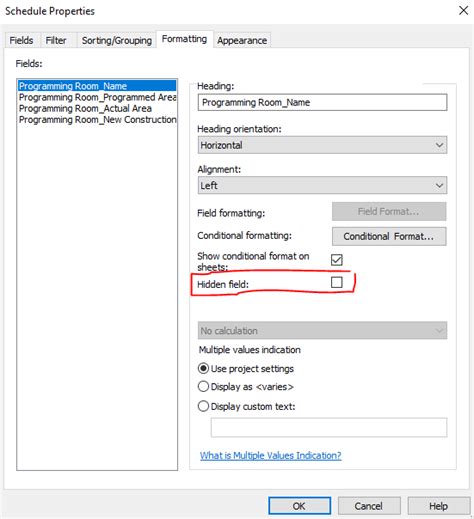 solved hide level from occupancy load schedule autodesk community