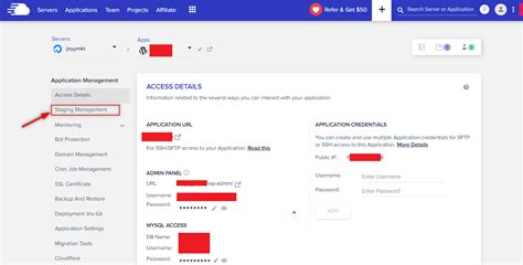 【教學】cloudways staging site 使用方式介紹 讓你更新網站內容更方便 joyy 志強