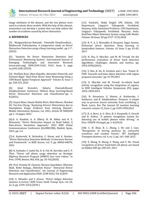 Distracted Driver Detection Pdf