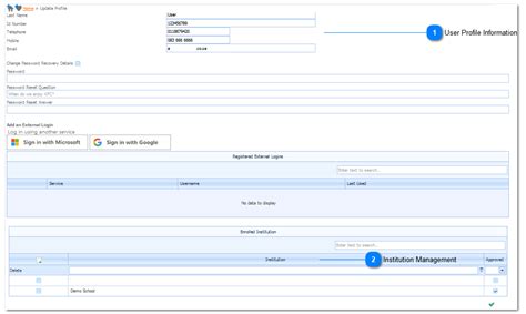 Topic Update User Profile