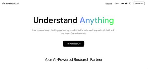 Notebooklm Ai Smart Research And Note Taking Assistant
