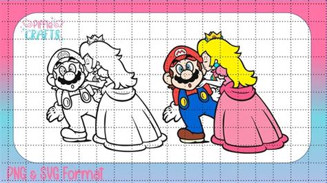 Peach Kissing Mario Coloring Pages 2025 Peach Kissing Mario Coloring Pages 2025
