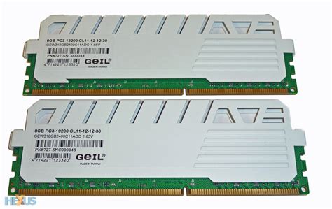 Review Geil Evo Veloce Ddr Gb Dual Channel Memory Ram Hexus Net