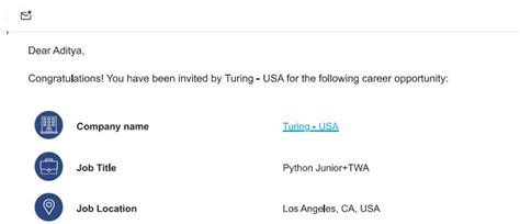 Aditya Raj On Linkedin Pythondeveloper Turing Careergrowth Codingjourney Interviewpreparation