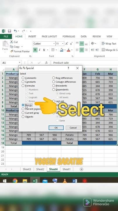 Excel Tricks💥 💯 Sub Total Exceltipsandtricks Shorts Tips Youtube