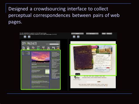 User Generated Mappings For Web Design Retargeting Juho Kim CS Research Topics In HCI Worked
