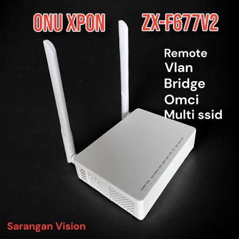 Jual Modem Onu Ont Zte F V Xpon Epon Dan Gpon Shopee Indonesia