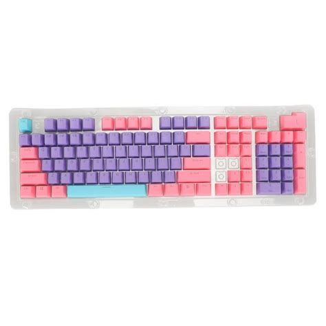 Pbt Keyboard Keycaps 2 Color Injection Molding Light Transmission Oem Height Diy Combination