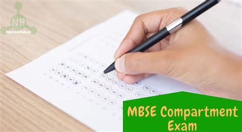 Mbse Compartment Exam 2025 Application Admit Card And Time Table