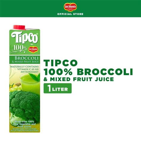 2024in Vogue Tipco 100 Broccoli And Mixed Fruit Jui Shopee Philippines