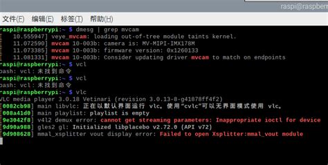 MV MIPI IMX M 树莓派 B OSPI 官网例程不能使用 veye camera community