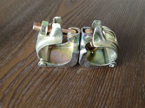 아연 도금 강철 비계 Shuttering 고정 및 회전 파이프 클램프 콘크리트 비계 시스템을위한 이중 및 단일 튜브 커플러