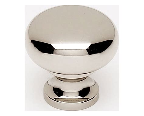 Alno A1067 Pn 1 Cabinet Knob Polished Nickel
