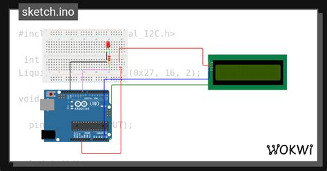 Led And Ardouno Wokwi ESP STM Arduino Simulator