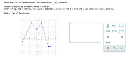 Solved Determine The Interval S On Which The Function Is Chegg Com