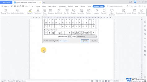 Unique Features In Student Tools WPS Office Academy